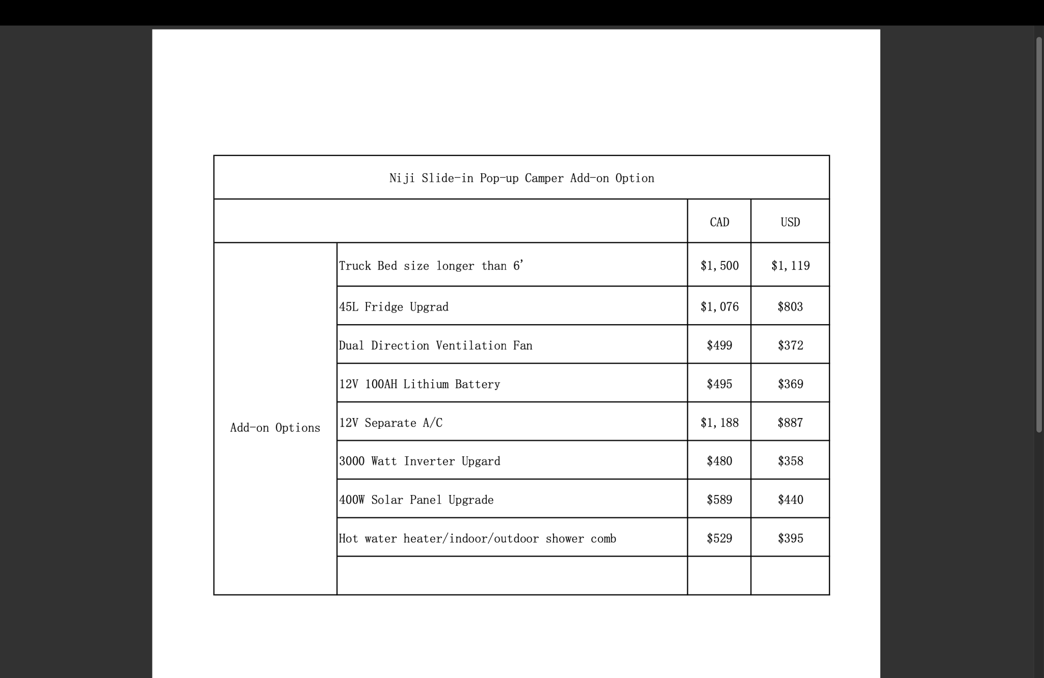Niji Slide In Pop Up Truck Camper – GITT N GO
